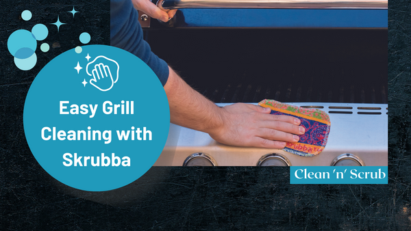 Clean ‘n’ Scrub: Easy Grill Cleaning with Skrubba – wetcloths.com