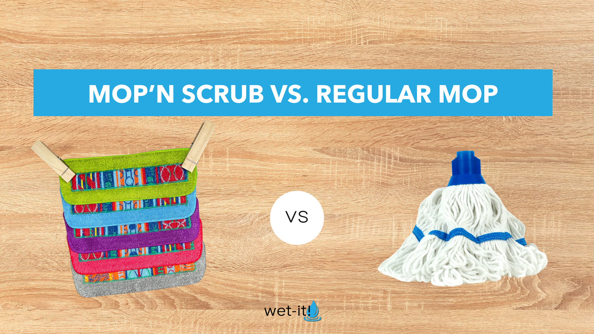 Mop’n Scrub vs. Regular Mop
