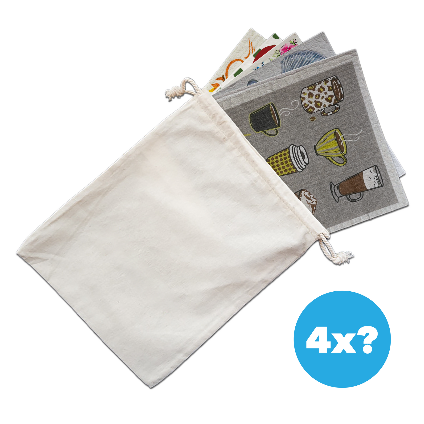 Replace paper towels, sponges and other cloths with Wet-it! Wet Cloths